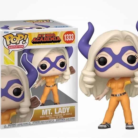 Funko | Toys | Funko My Hero Academia Mt Lady Figure Purple Orange Suit ...